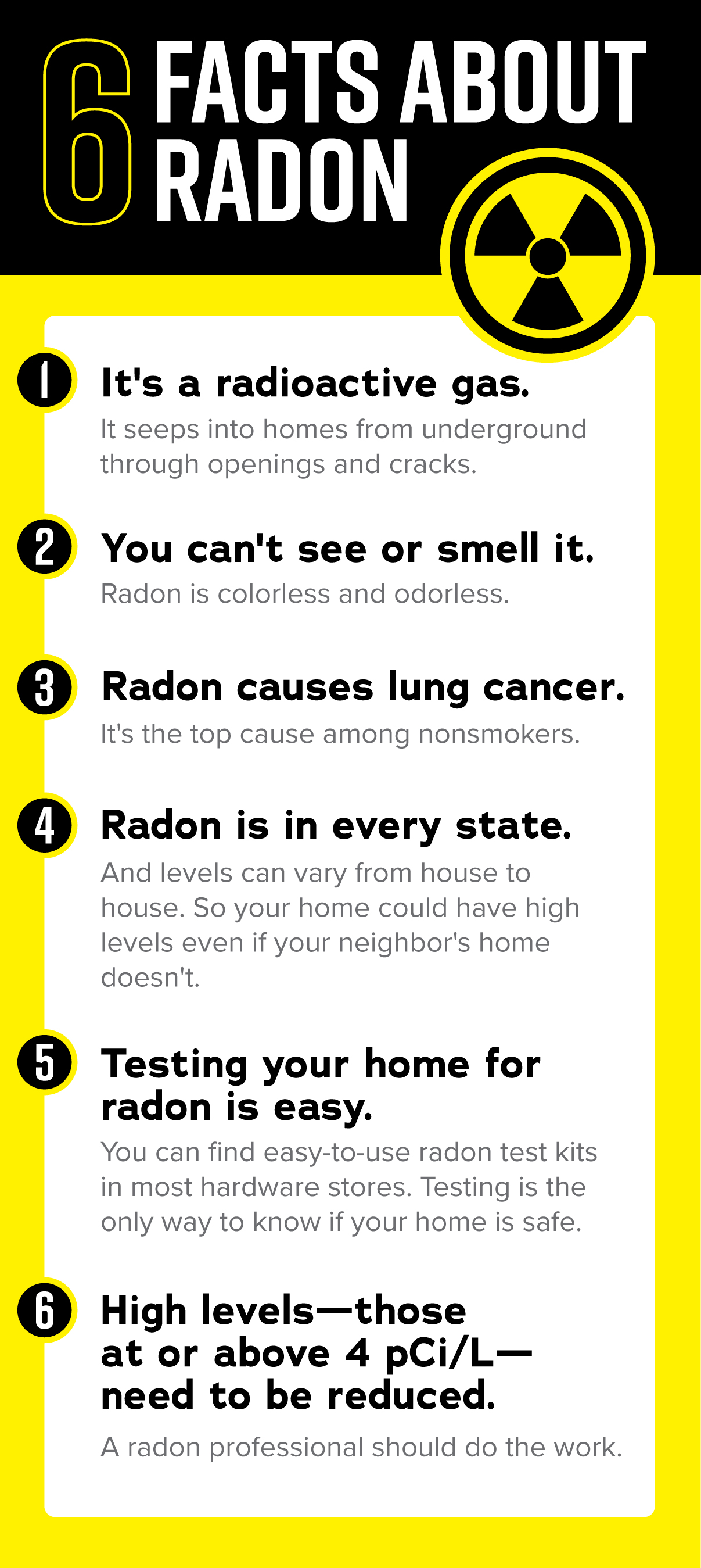 Ready, set, radon check! | Mary Rutan Health